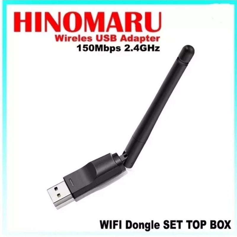 Jual Wifi Dongle USB Set Top Box 150Mbps 2,4GHz Hinomaru | Shopee Indonesia