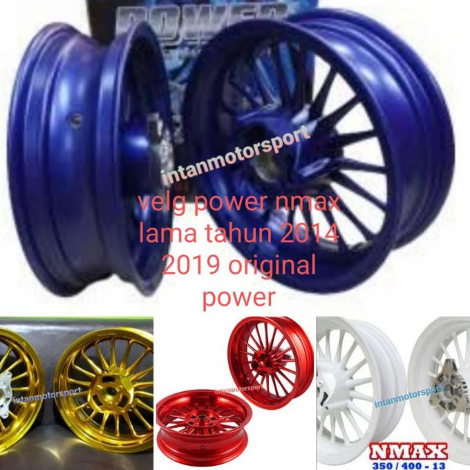 Jual Velg Velak Racing Depan Belakang Yamaha Nmax Lama Merk Power ...