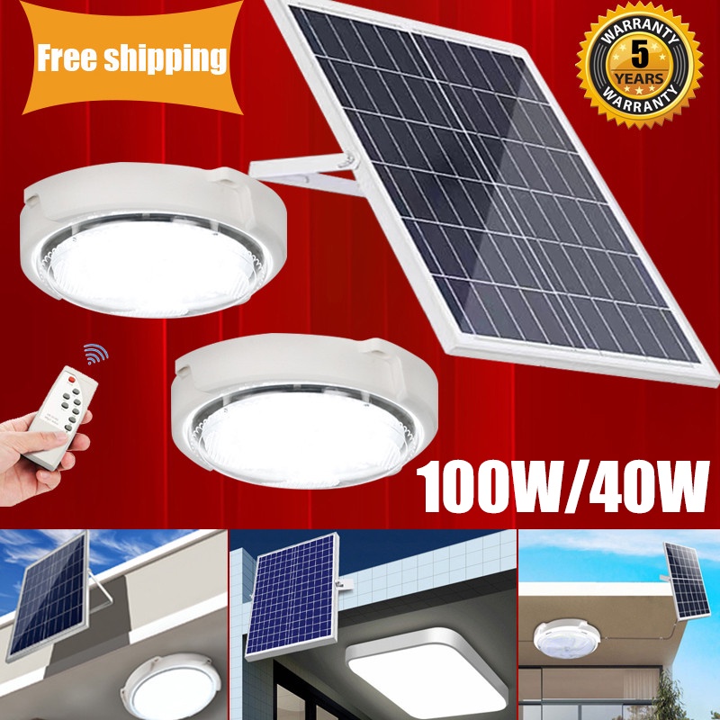 Jual lamp tenaga surya Waterproof 100W/200W Modern solar light Indoor ...