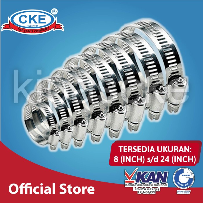 Jual Kleman 10"/ klem 10 inch (250 mm) Klem Stainless Klem Selang ...