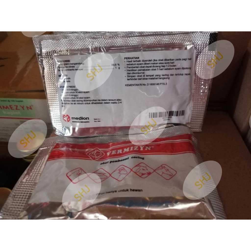Jual VERMIZYN 22 GR (OBAT UNGGAS LARUT AIR) | Shopee Indonesia