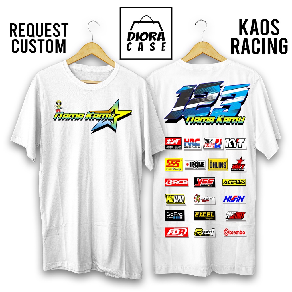 Jual Kaos sablon satuan - Kaos Request Racing Murah - PJL-1 - kaos ...