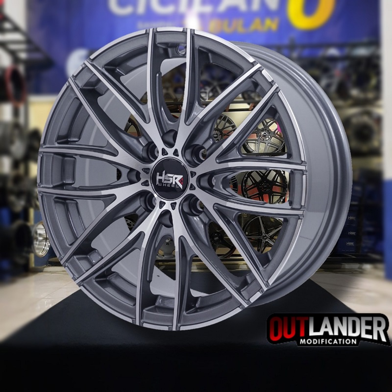 Jual Velg Racing Mobil Mobilio Livina Swift Fiesta Ring 15 HSR NAPLES ...