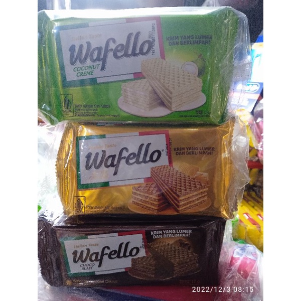 Jual Waffer Wafello isi ( 10 x 17gr ) | Shopee Indonesia