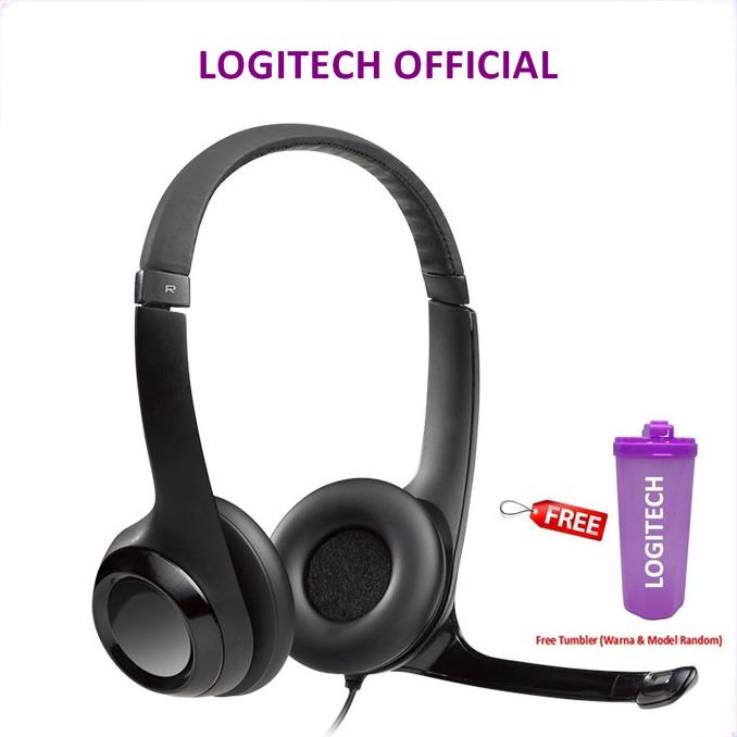 Jual Logitech H390 Usb Stereo Headset #Original | Shopee Indonesia