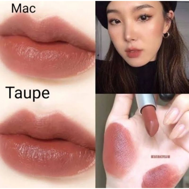 Jual MAC Matte Lipstick 616 Taupe | Shopee Indonesia