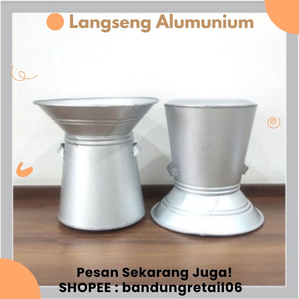Jual Seeng alumunium Langseng Alumunium Panci Seeng Dandang Seeng Kuno ...