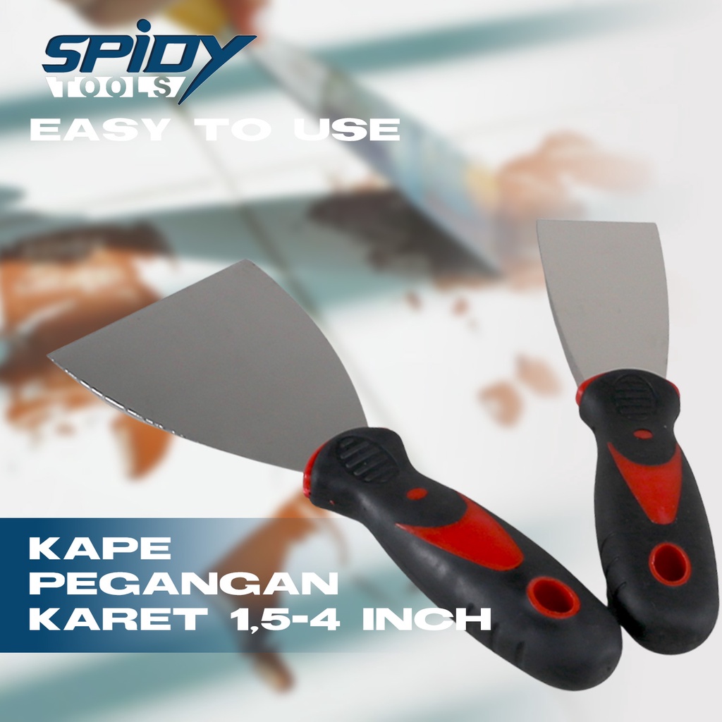 Jual Kape Cat Gagang Fiber Scraper Karet Lentur Skrap Anti Slip 1,5 ...