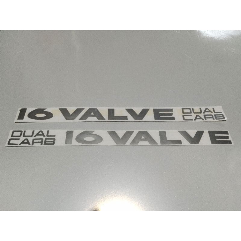 Jual Stiker dual carb 16 valve grand Civic LX nouva | Shopee Indonesia