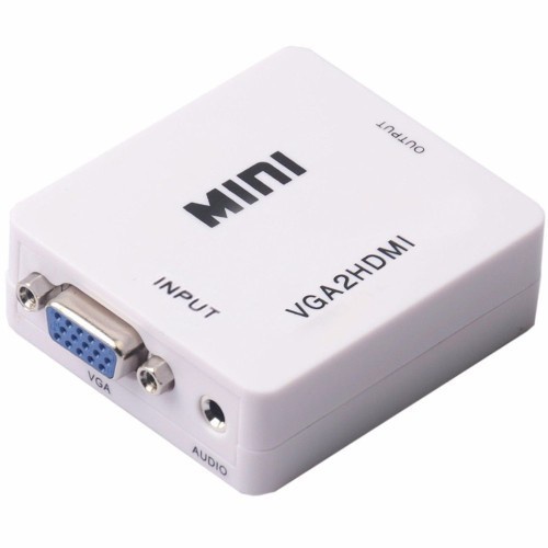 Jual Converter VGA to HDMI / VGA2HDMI Mini Box Support Original ...