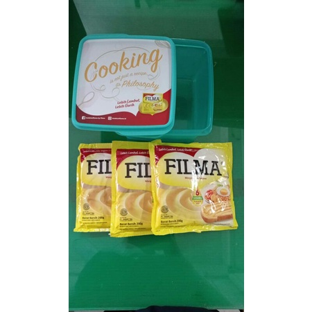 Jual FILMA MARGARIN 200GR (pembelia 3PC GRATIS KOTAK) | Shopee Indonesia