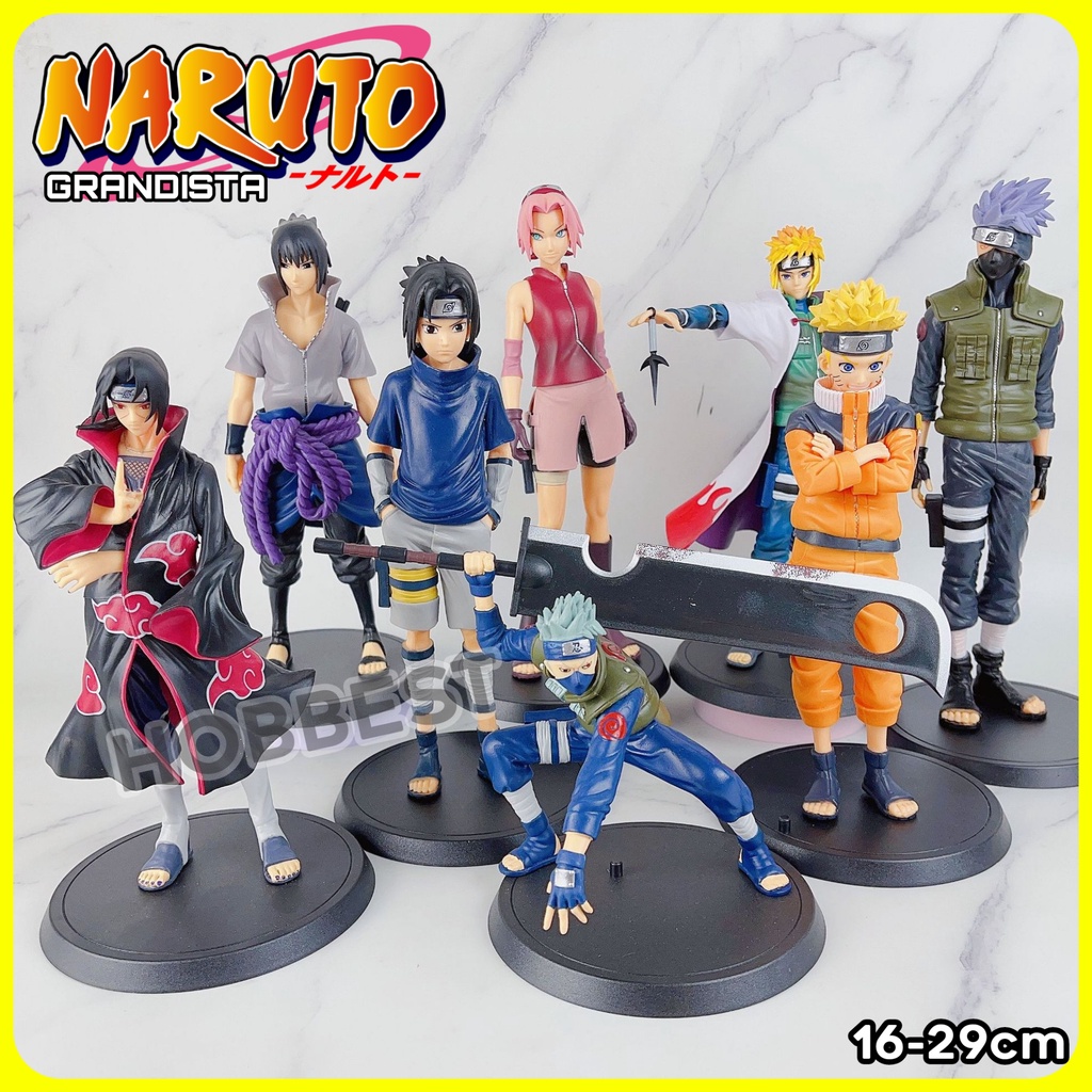 Jual Action Figure GRANDISTA NARUTO - Miniatur Pajangan Mainan Sasuke ...