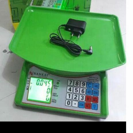 Jual 0C2 TERLARIS - Timbangan Duduk Digital Timbangan Buah 40KG/ Digital Computing Scale 40kg ...