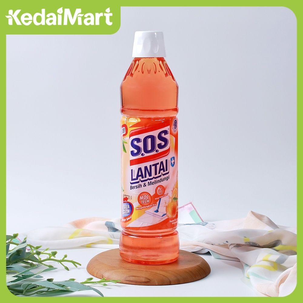Jual Pembersih Lantai SOS Orange 800 Ml | Shopee Indonesia