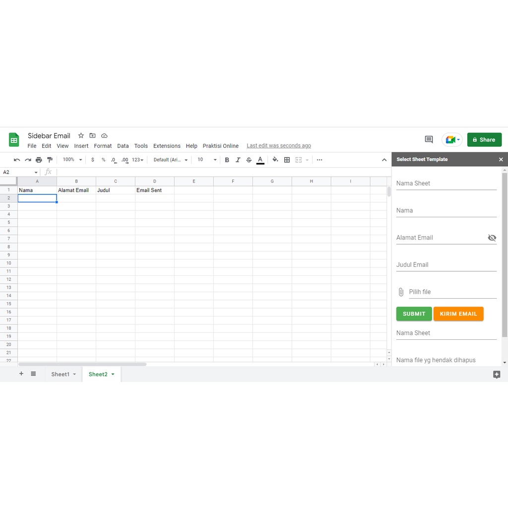 Jual aplikasi online ( web ) kirim surel / email secara otomatis dengan ...