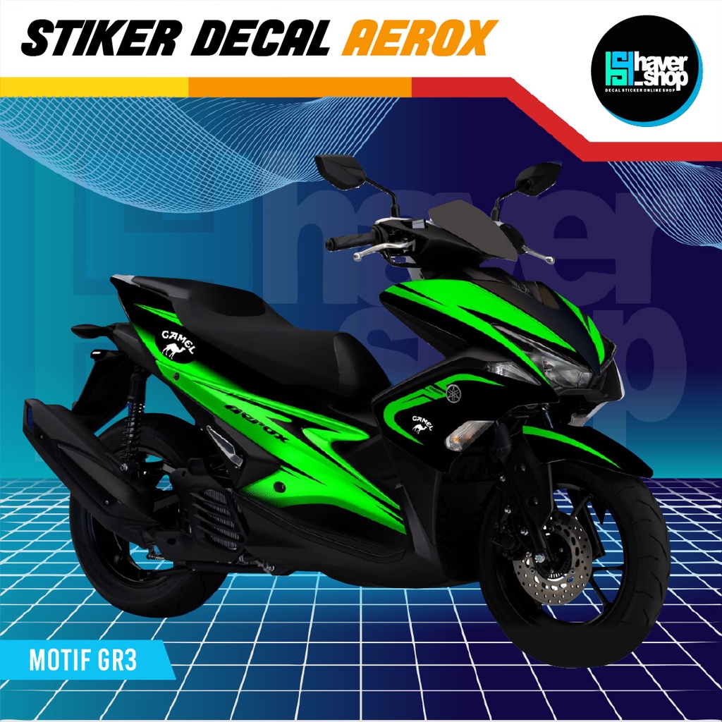 Jual Aksesoris Kendaraan Stiker Untuk Motor Sticker Tempel Decal Full ...