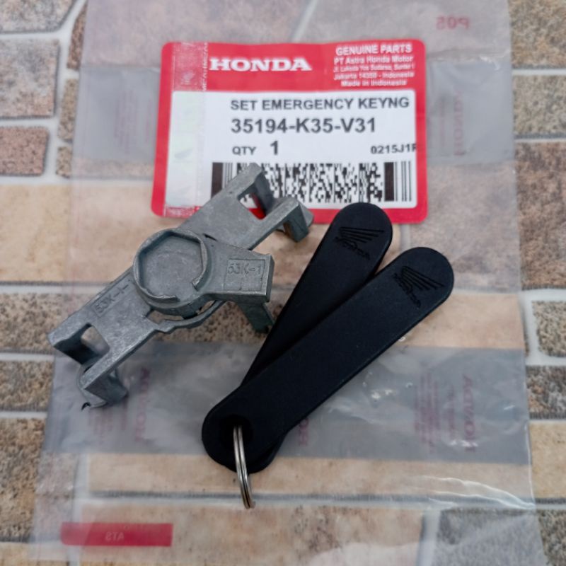 Jual RR Kunci Set Emergency Key ADV Vario PCX 150 LED Original honda ...