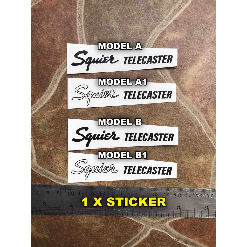 Jual Gitar Squier Telecaster Sticker Tempel Headstock Classic Vibe ...