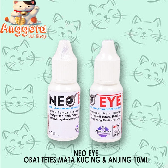 Jual Obat Tetes Mata Kucing & Anjing Neo Eye Drops 10ml | Shopee Indonesia