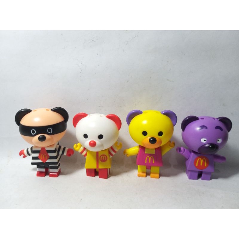 Jual Blocks Bricks Maskot Beruang Ronald Birdie Hamburglar Grimace Bear Happy Meal Mcd Mcdonalds ...