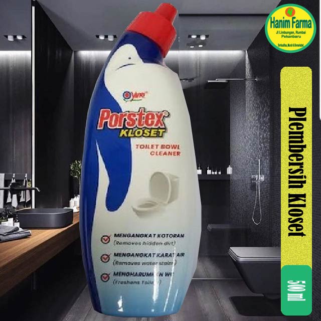 Jual Yuri Porstex Kloset Toilet Bowl Center 500ml | Shopee Indonesia