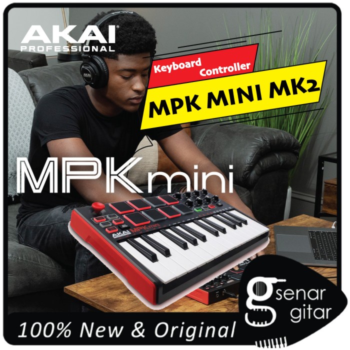 Jual Launch Akai Mpk Mini Midi Keyboard Controller | Shopee Indonesia