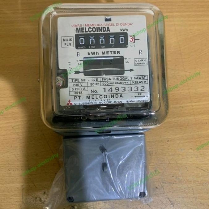 Jual KWH METER 1 PHASE Melcoinda 5 (20) Pascabayar | Shopee Indonesia
