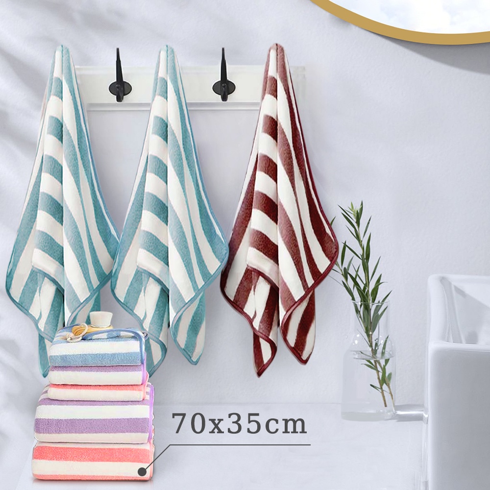 Jual Handuk Microfiber Premium / Towel Quick Dry Super Soft 70x35cm ...