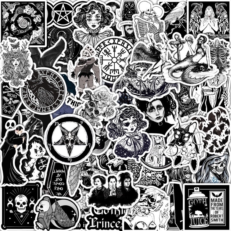 Jual BLANJA.ids sticker vinyl stiker estetik [25/50 lembar] sticker ...