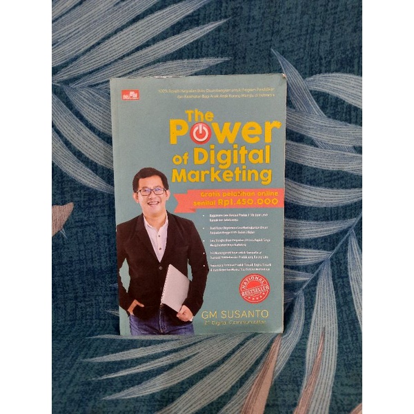 Jual ORIGINAL The Power Of Digital Marketing Buku GM Susanto | Shopee ...