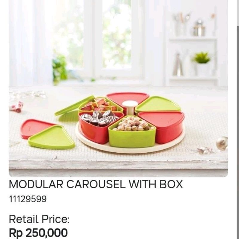 Jual Modular Carousel Tupperware | Shopee Indonesia
