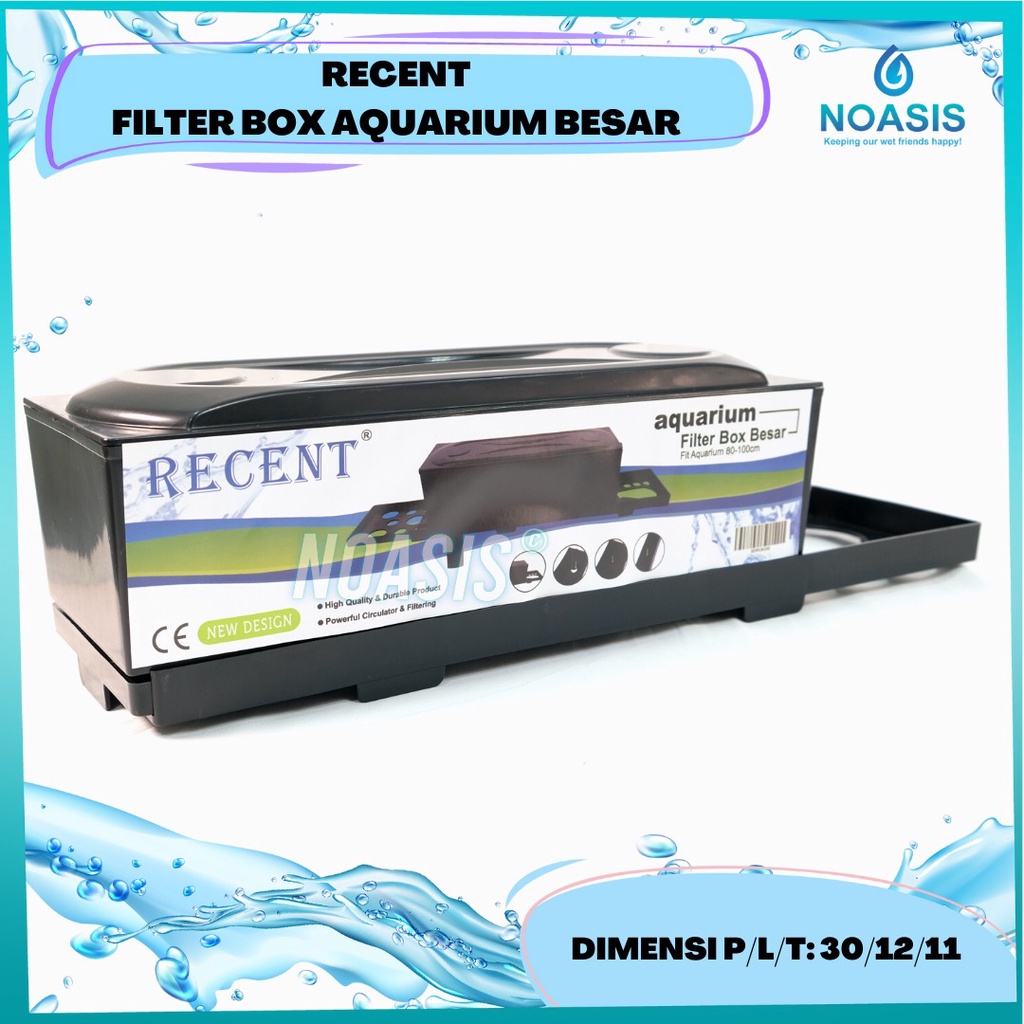 Jual RECENT Box Filter Besar Aquarium Aquascape Filter Box Besar Box ...