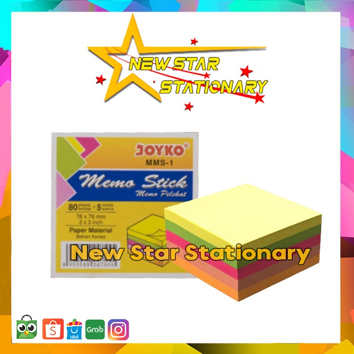 Jual Sticky Notes Joyko Mms 1 | Shopee Indonesia