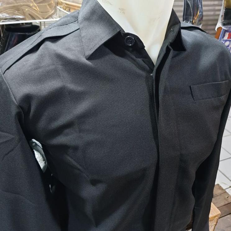 Jual Rekomendasi Seragam Safari Paspampres Hitam Setelan Bahan Kain ...