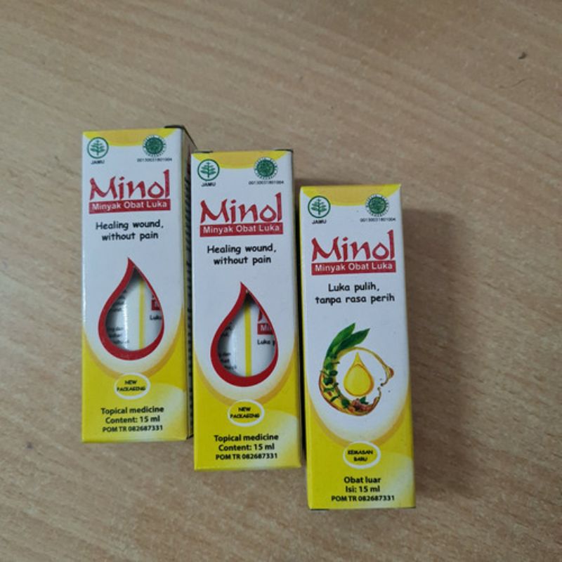 Jual Minol minyak obat luka 15 ml | Shopee Indonesia