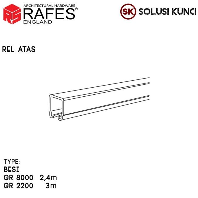 Jual Rel Atas 2,4 Meter Pintu Garasi Rafes England Besi (Gr 8000 ...