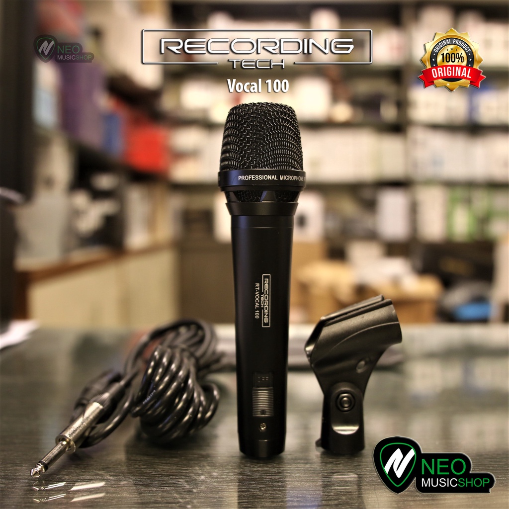 Jual Recording Tech RT Vocal100 Professional Dynamic Microphone ...
