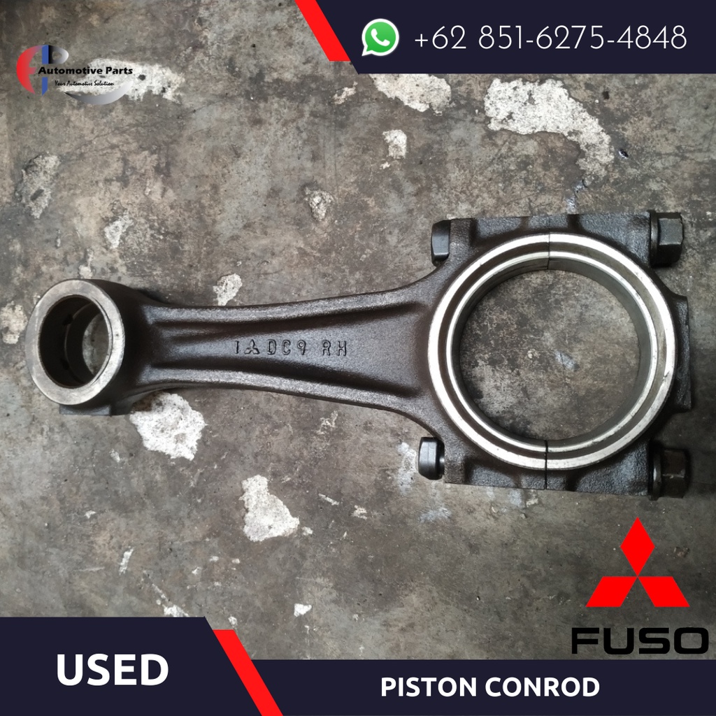 Jual PISTON CONROD TANGAN PISTON 8DC9 8DC10 8DC11 FUSO MITSUBISHI EX ...