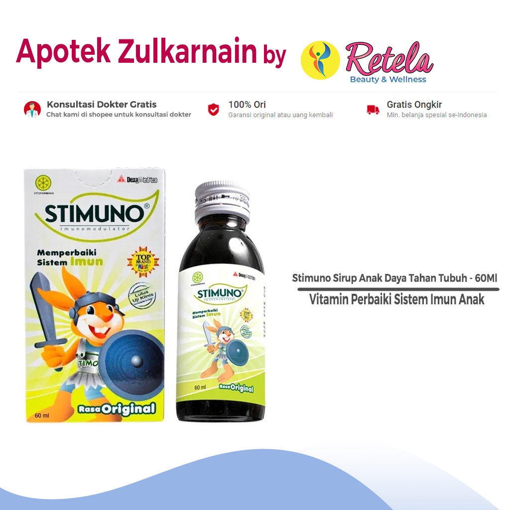 Jual Stimuno Imunomodulator 60 Ml | Shopee Indonesia