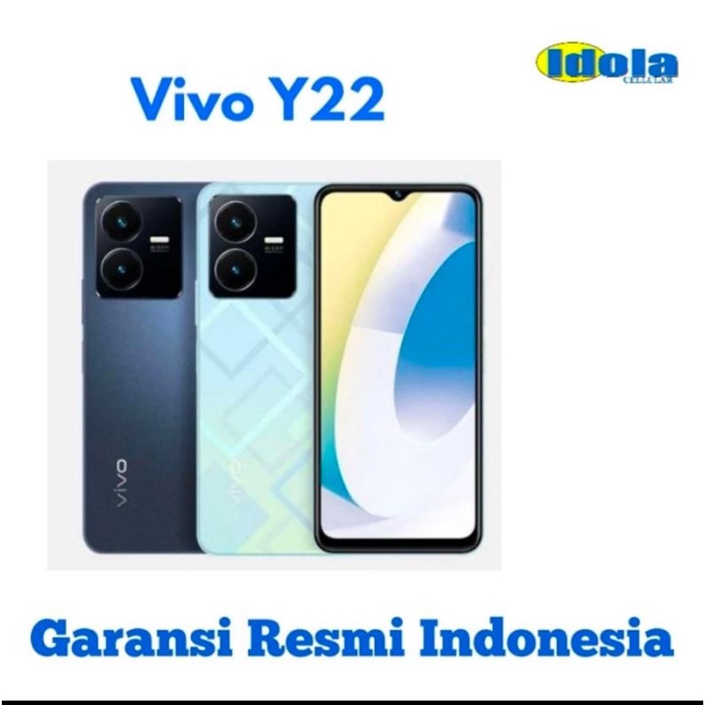 Jual vivo y22 6/128GB garansi resmi 100% original | Shopee Indonesia