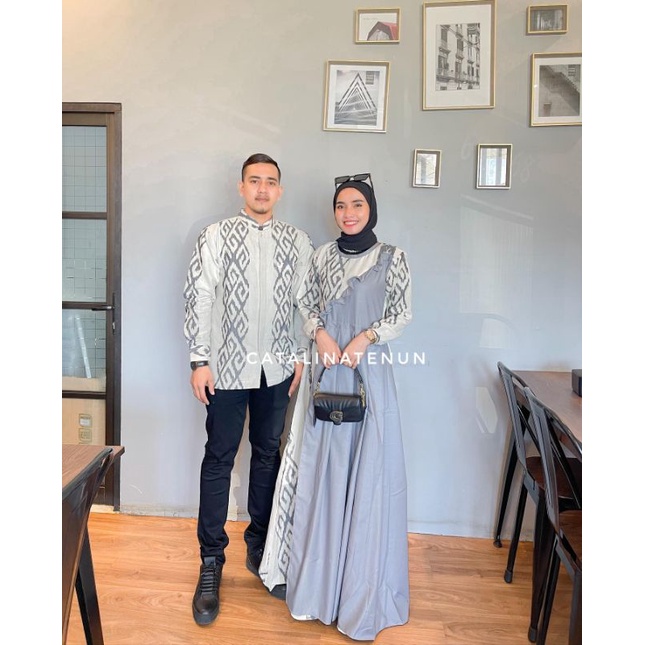 Jual (READY STOCK) BAJU TENUN COUPLE SET BAJU KONDANGAN QIANA DRESS ...
