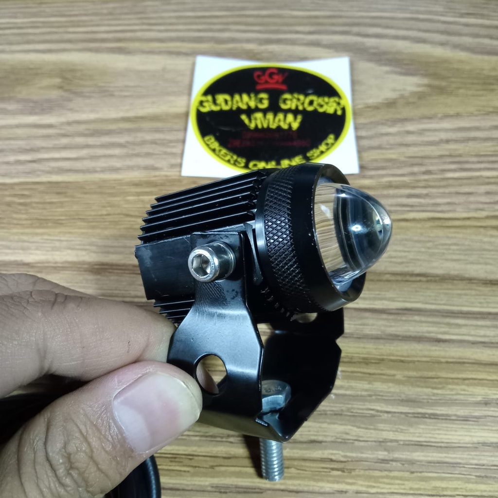 Jual Lampu Sorot LED Motor Mini Driving D2 Single Laser Lamp 20w ...