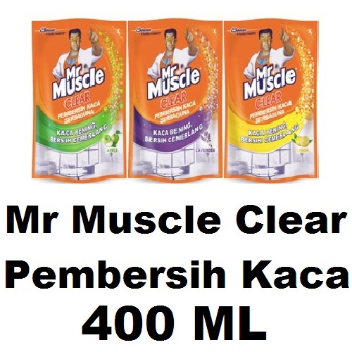 Jual Mr Muscle Clear Pembersih Kaca 400 ml | Shopee Indonesia