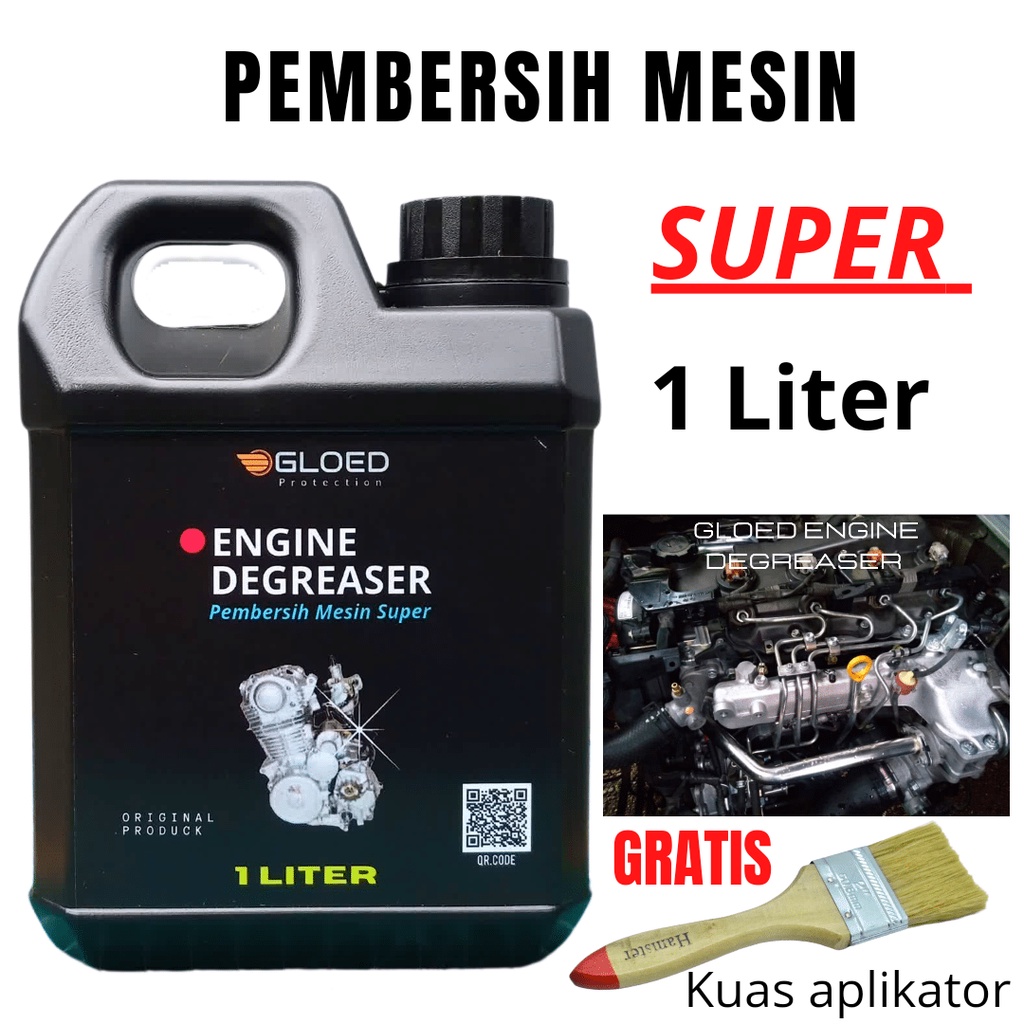 Jual Gloed Engine Degreaser/ Pembersih mesin / Pembersih kerak mesin motor dan mobil 1 Liter ...