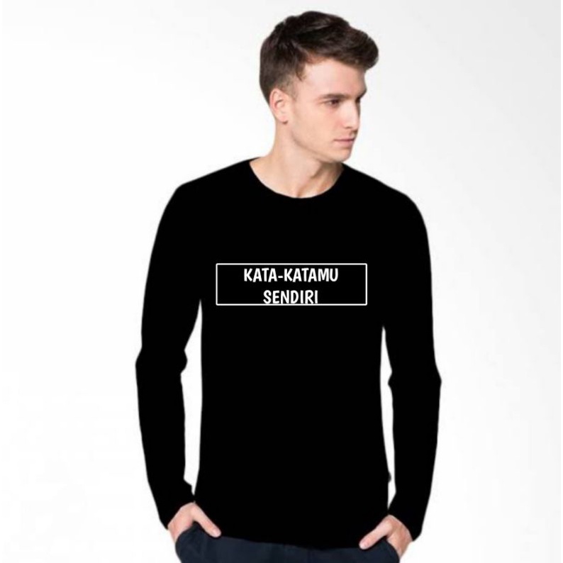 Jual Baju sablon couple murah lengan panjang( bisa request kata ...