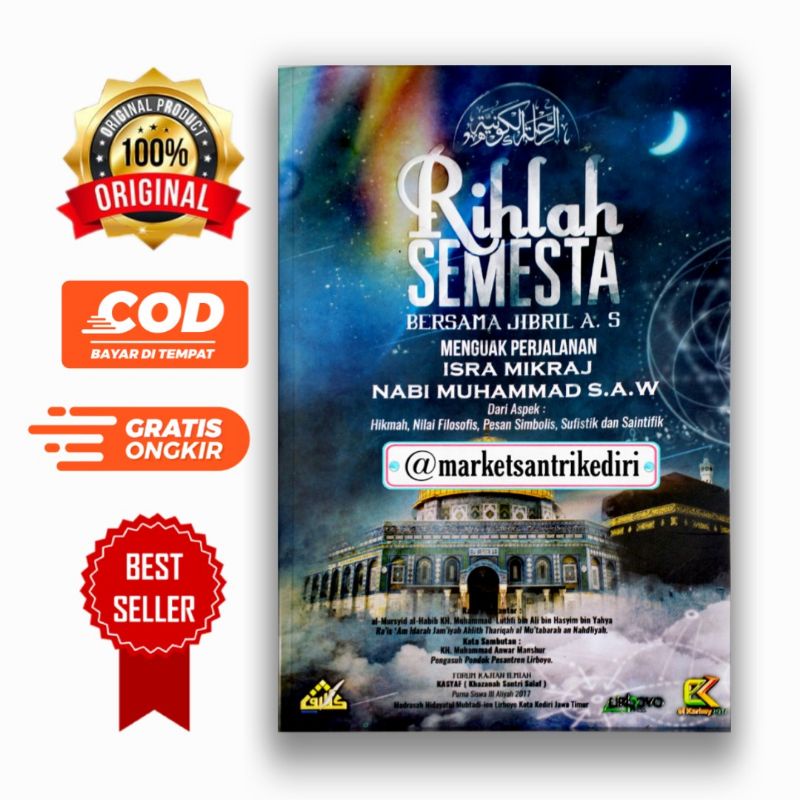 Jual rihlah semesta bersama malaikat Jibril menguak perjalanan isra mi ...