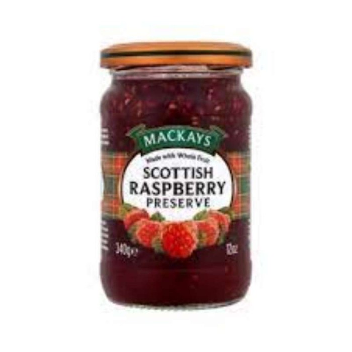 Jual Mackays scottish rasberry jam 340g | Shopee Indonesia