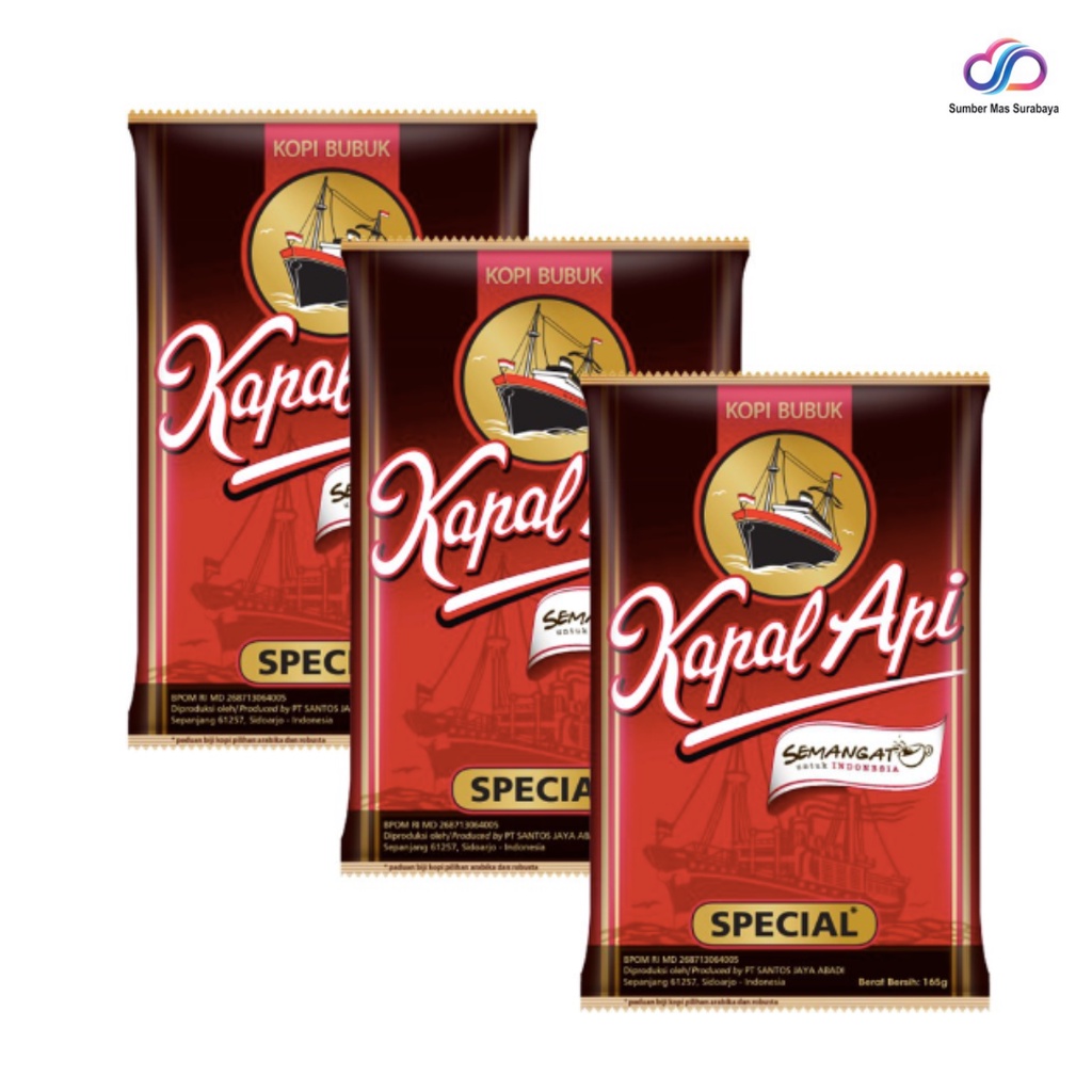 Jual KOPI KAPAL API Special Merah 150gr Kopi Kapal Api Special 150gr ...