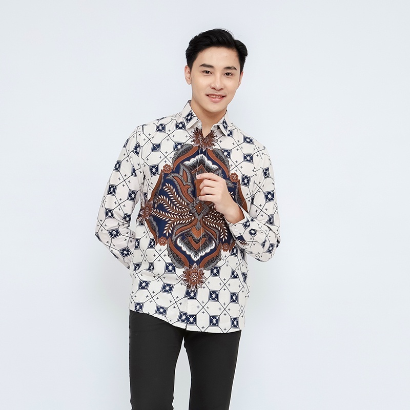 Jual My Aksa Batik Pria Kemeja Panjang Wilgoz Wilona Wizzy | Shopee ...