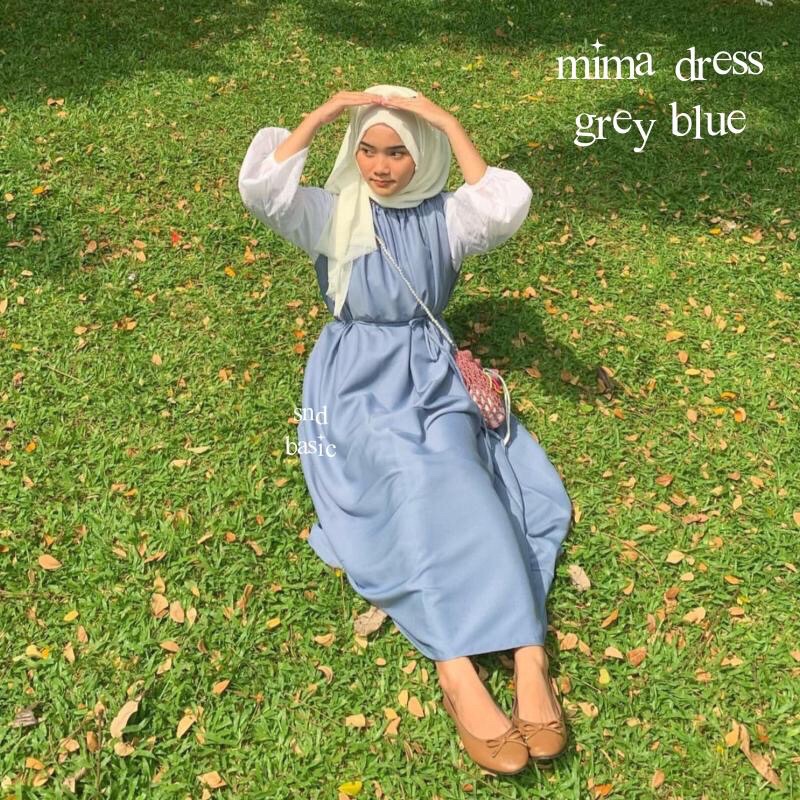 Jual MIMA DRESS | INNER DRESS | JUBAH TANPA LENGAN | Shopee Indonesia